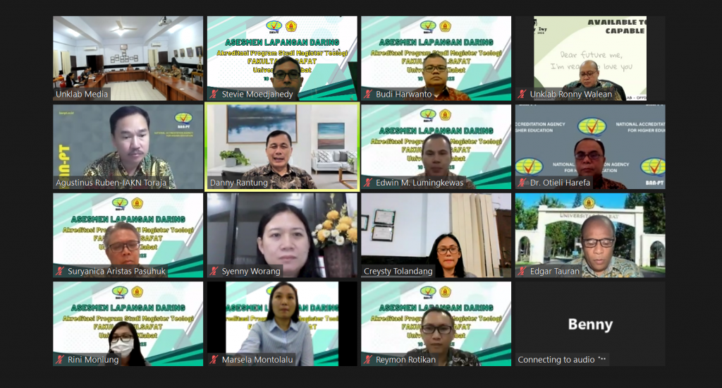 ASESMEN LAPANGAN DARING Program Studi Magister Teologi FAKULTAS FILSAFAT Universitas Klabat ...